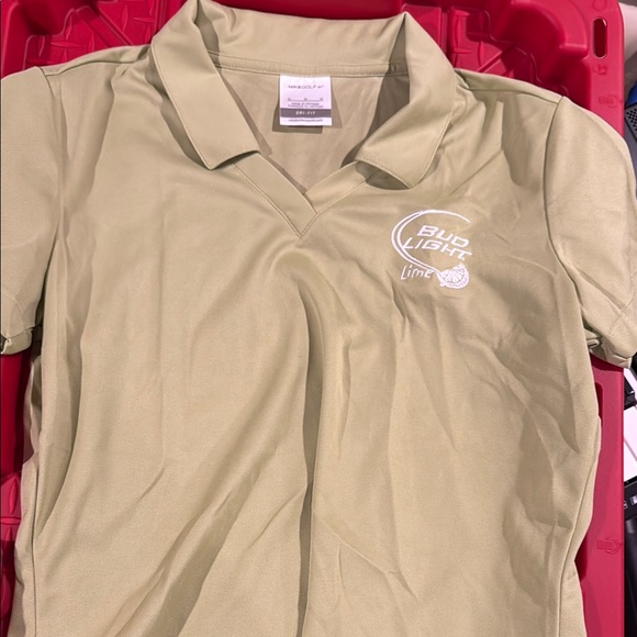 Nike | Tops | Bud Light Lime Polo Shirt | Poshmark